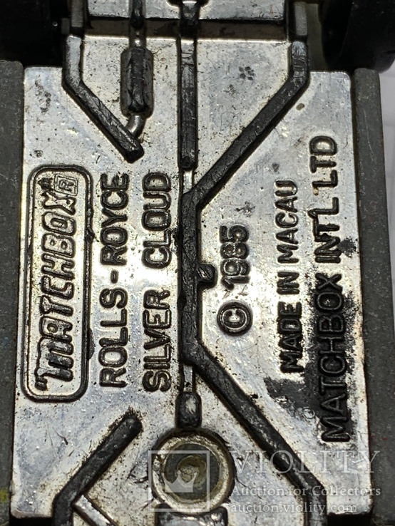 1985 Matchbox Rolla-Royce Silver Cloud Made in Macau (104334188 ...