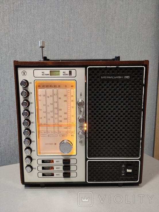 Радиоприемник Меридиан-210 с установленным модулем FM на TEA5710 ...