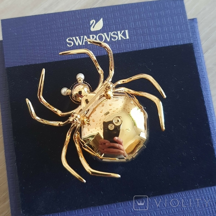 Брошь Swarovski Spider . 5409681 (110613529) - купити Violity