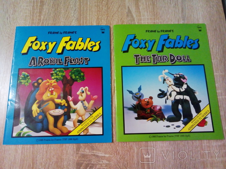 Книги на английском Neil Morris Foxy Fables 1986 год Scholastic ...