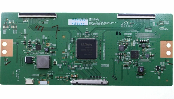 Плата T-Con V16 65 UHD Apollo16 Ver0.4, 6870C-0600A LG 65UH6150 ...