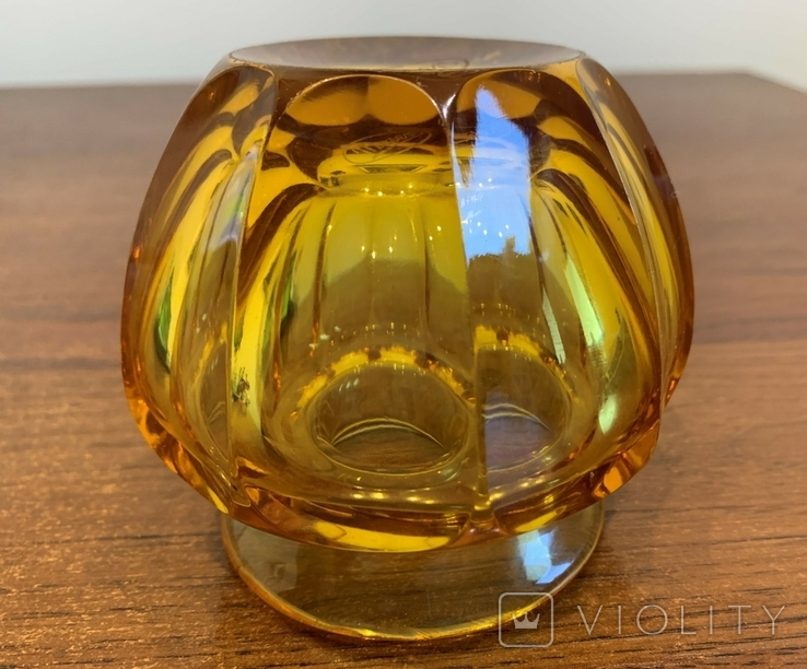 Moser vase for small bouquets of flowers. Colored Crystal Hallmark ...