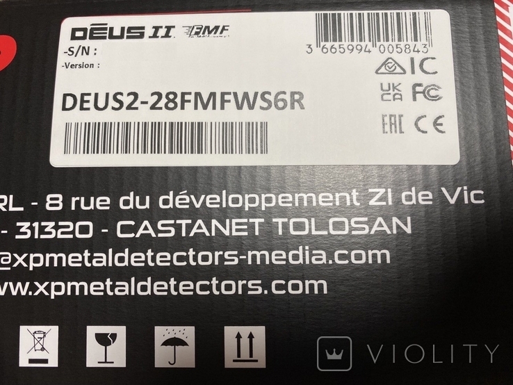 МЕТАЛОШУКАЧ XP DEUS 2 LITE 28 FMF WS6 MASTER (111213769) - купити Violity