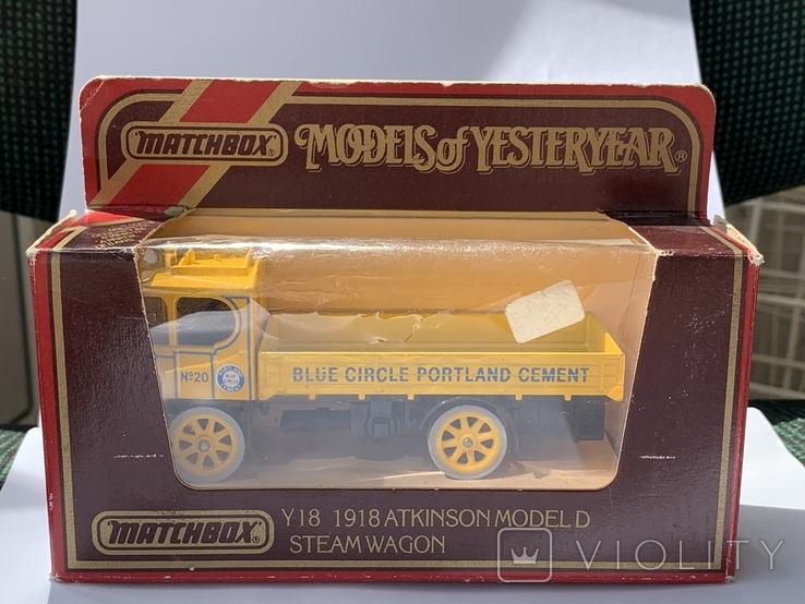 Vintage Matchbox Models of Yesteryear Y18 1918 Atkinson Model D Steam ...