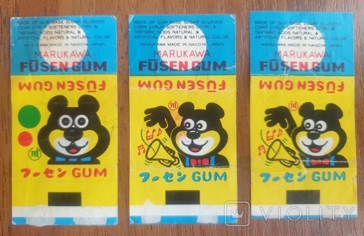 Вкладыши "переснималки" Marukawa Fusen gum Япония (114064567) - buy on ...