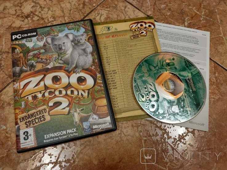 Диск Zoo Tycoon 2 Endangered Species (PC) - «VIOLITY»