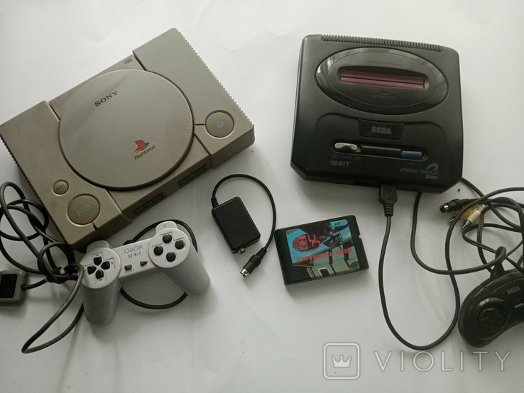 Sony PlayStation 1 + Sega Mega Drive продаю як не робочі 2 (114304472 ...