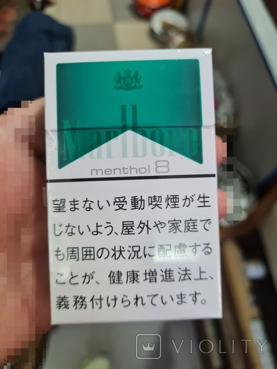 Marlboro Menthol 8 Японія - Violity