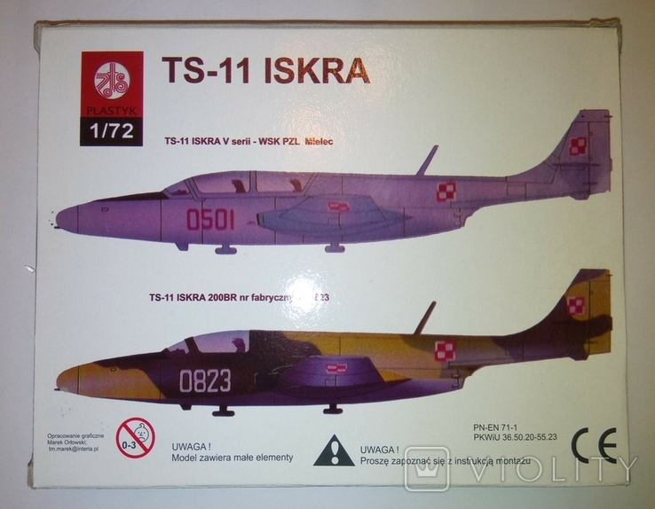 Збірна модель TS-11 Iskra 1/72 Plastyk – на сайте для коллекционеров ...