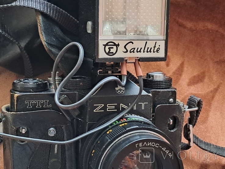Zenit TTL. HELIOS 44M. Олімпійський. Спалах в комплекті (114713061 ...