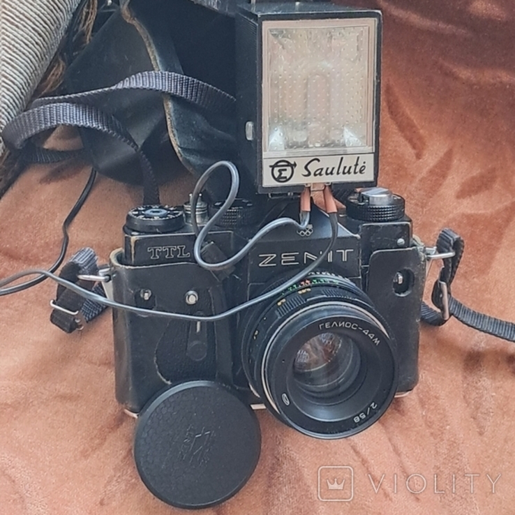 Zenit TTL. HELIOS 44M. Олімпійський. Спалах в комплекті (114713061 ...