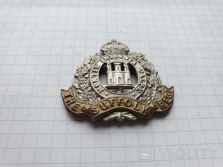 WW1 WW2 The Suffolk Regiment - «VIOLITY»