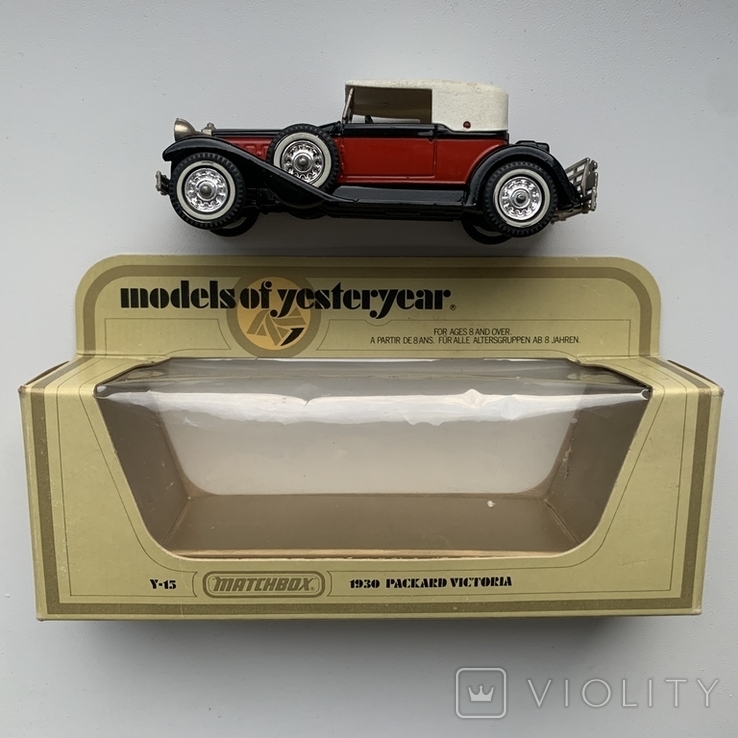 Мачбокс Matchbox Packard Victoria 1930 – на сайте для коллекционеров ...