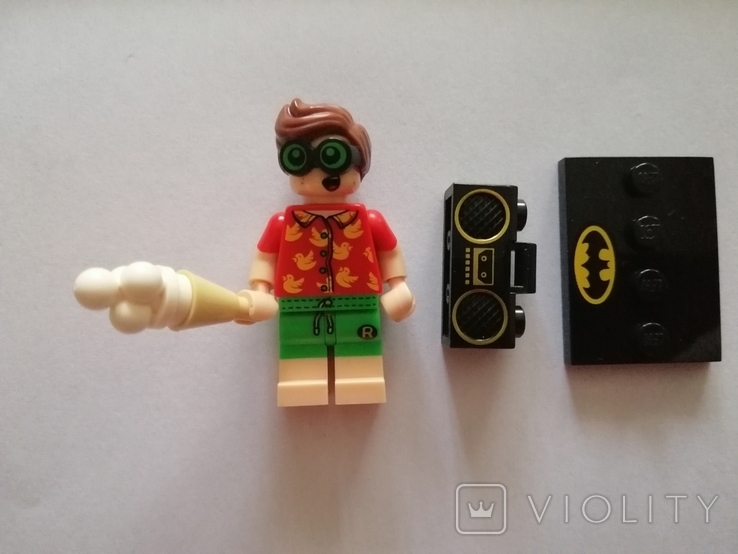 LEGO Minifigure - The Lego Batman Movie Series 2 - VACATION ROBIN (Mint ...