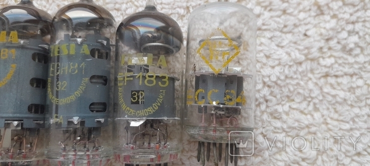 Радіолампи EL 36 EF183 ECH81 ЕСС84 – на сайте для коллекционеров ...
