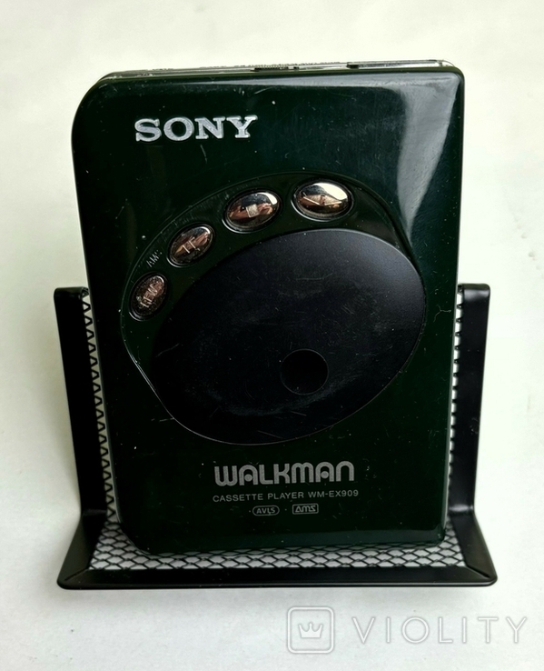 Винтажный плеер кассетный Sony Walkman WM 909 - «VIOLITY»