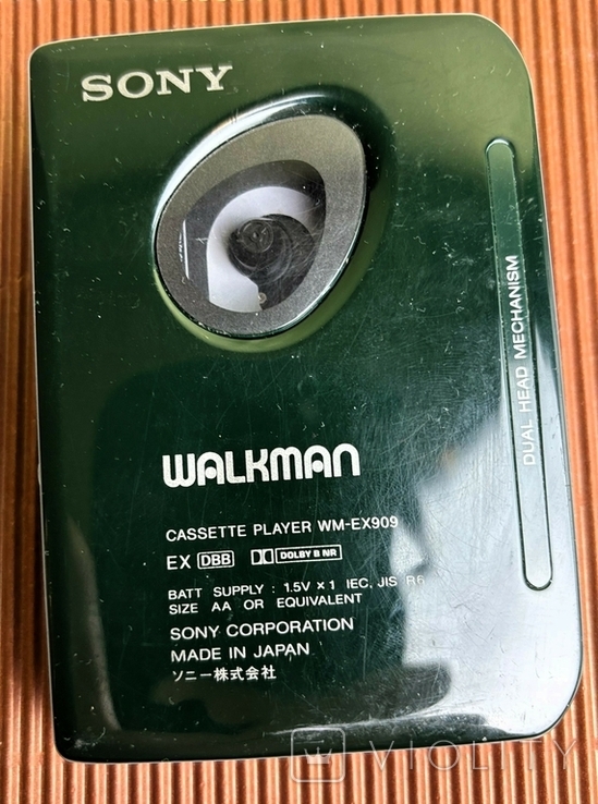 Винтажный плеер кассетный Sony Walkman WM 909 - «VIOLITY»