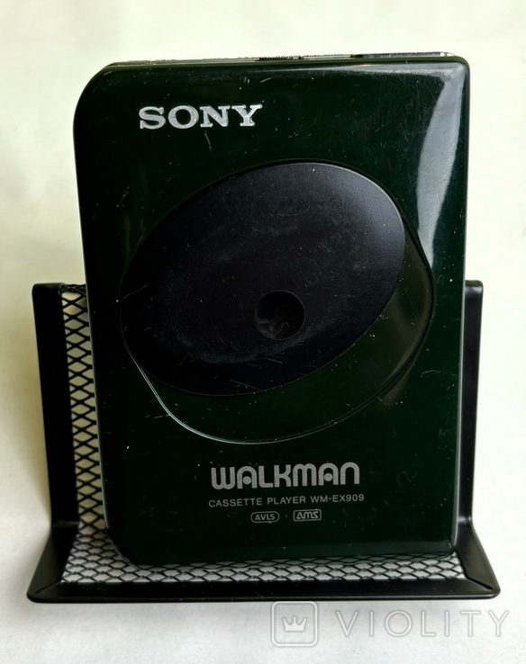 Винтажный плеер кассетный Sony Walkman WM 909 - «VIOLITY»