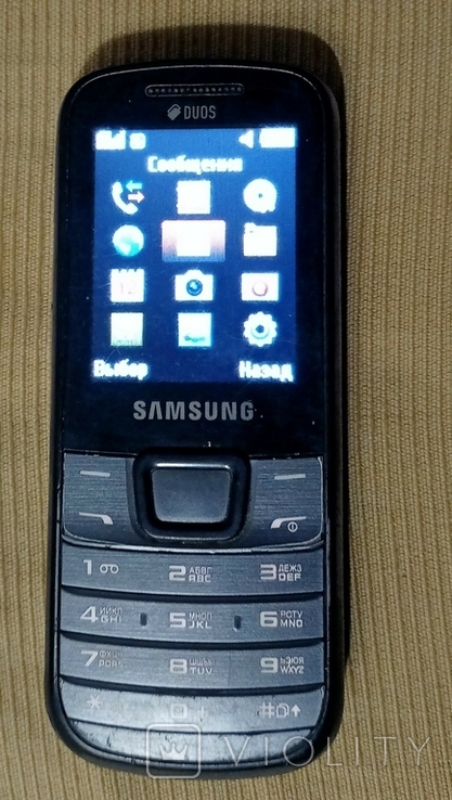Телефон Samsung E2252 Duos (115543507) - купити Violity