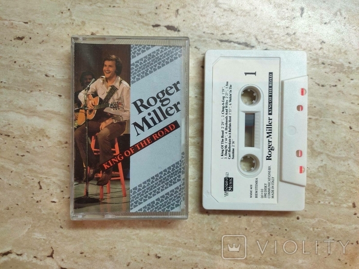 Аудиокассета Roger Miller King of the Road - «VIOLITY»