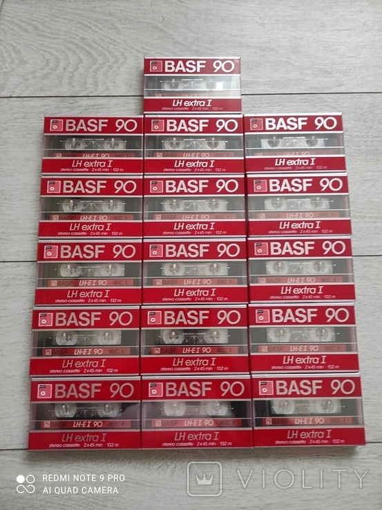 Касети Basf 90 lh extra 1 нові 16 шт. (116190343) - купить на Violity