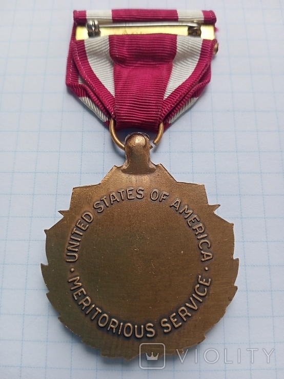 Медаль США За похвальную службу (Meritorious Service Medal) - «VIOLITY»