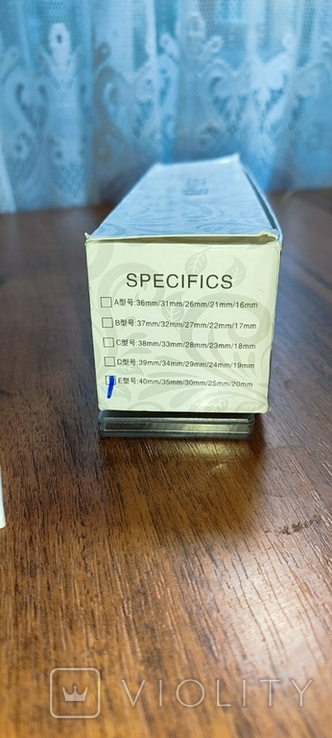 Quad capsules with inserts for sizes 40mm,35mm,30mm,25mi,20mm 5pcs ...