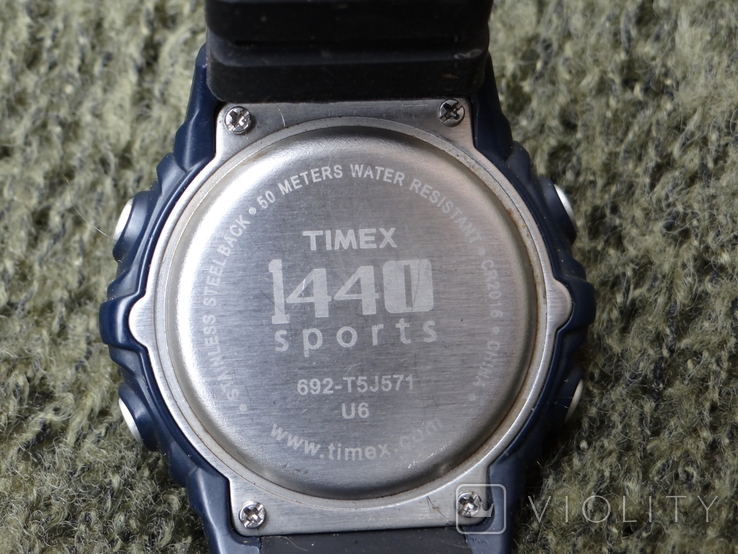 TIMEX 1440 sports 692-T5J571 U6 WR-50m (116634328) - купить на Violity
