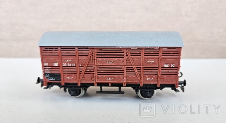 Модель крытого грузового вагона PIKO H0 1970-80 (117301031) - купити ...