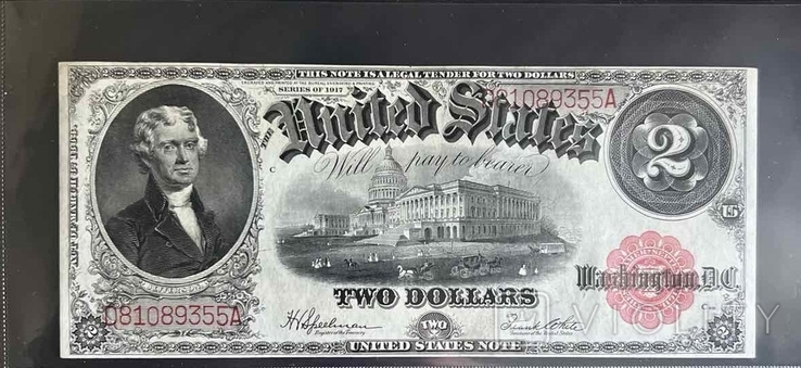 2 1917 Legal Tender Note (117741568) - купити Violity