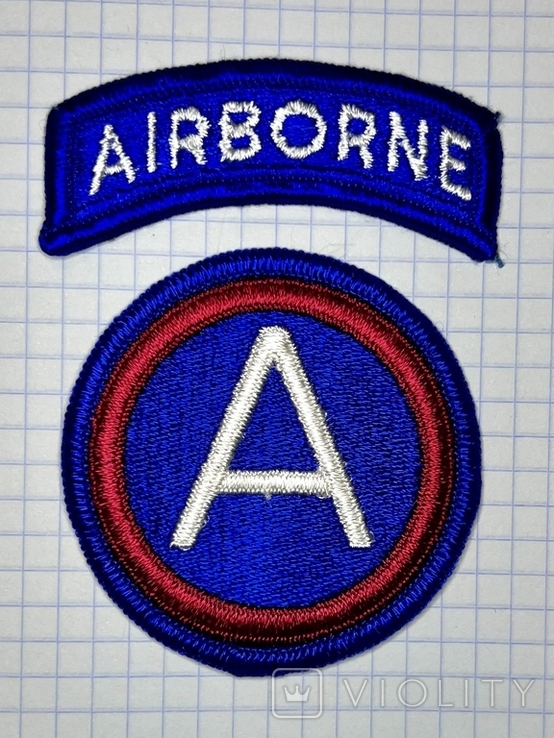 Нашивка-US Army-3rd Army Central USARCENT (Airborne)/Full Color ...