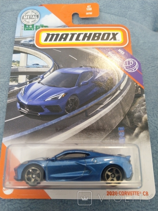 Модель Matchbox '20 Corvette C8 (118140647) - купити Violity