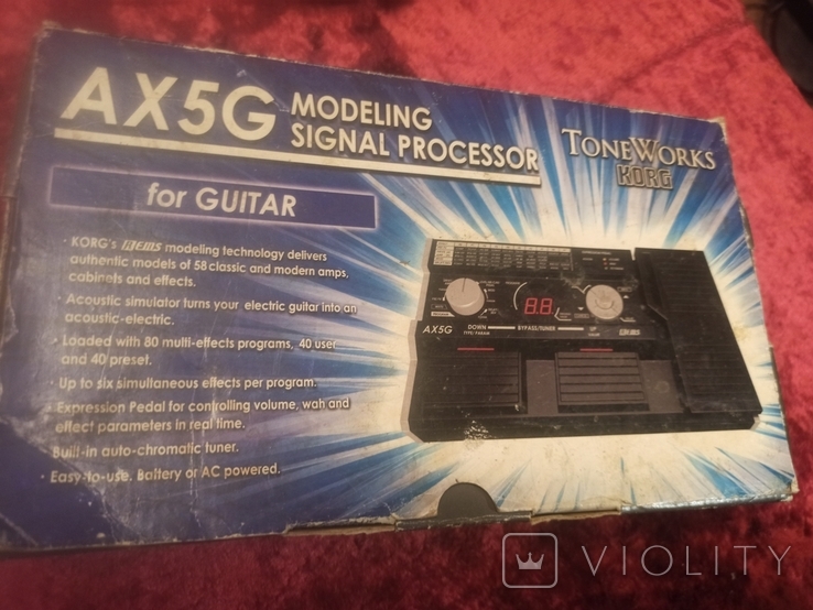 Гітарний процесор Korg AX5G (118378605) - купить на Violity