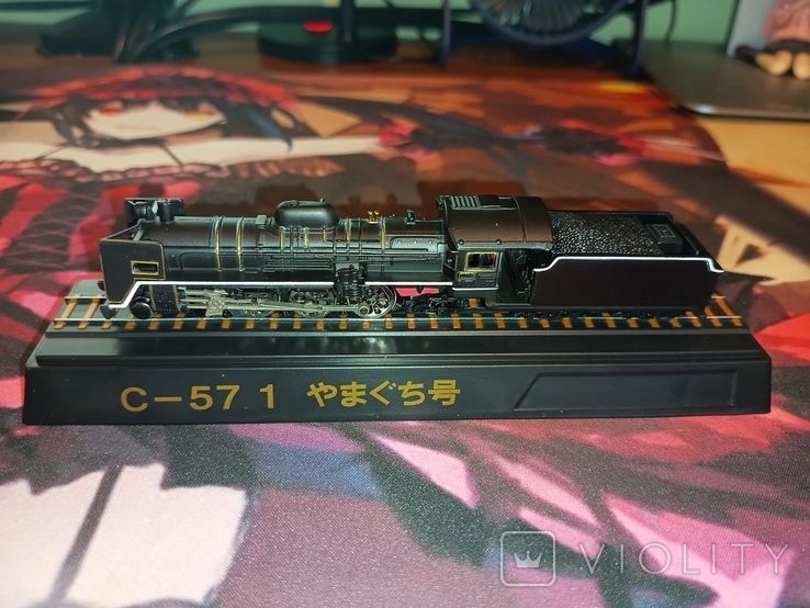 Паровоз JNR Class C57 1 SL Yamaguchi в кейсі Масштаб N (виготовлена в ...