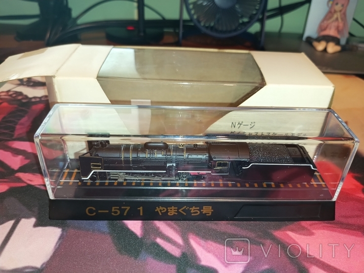 Паровоз JNR Class C57 1 SL Yamaguchi в кейсі Масштаб N (виготовлена в ...