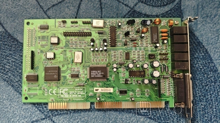 Звукова карта та FM Radio Tuner MediaForte SF16-FMI ISA (119715581 ...