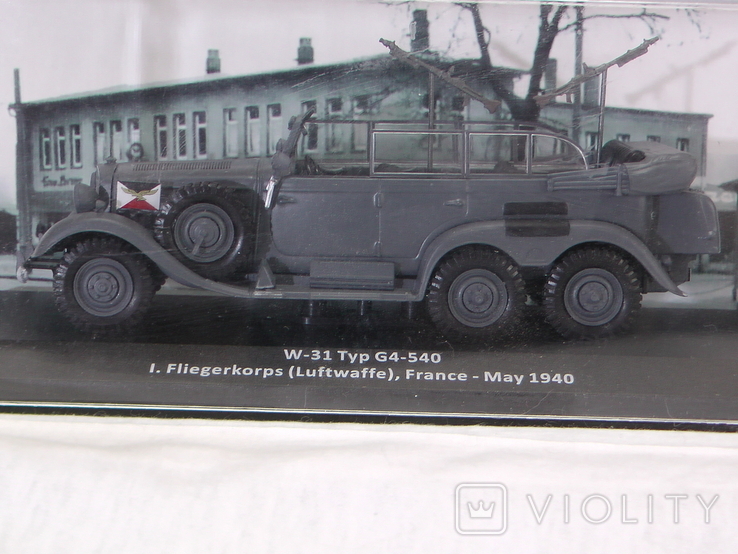 Сборная масштабная модель автомобиля Mercedes-Benz W31 Typ G4-540 ...