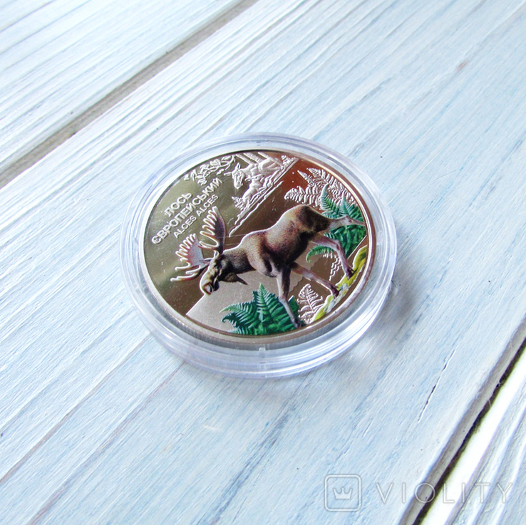 Chernobyl. Revival. European moose coin 5 UAH 2025 (120743322) - buy on ...