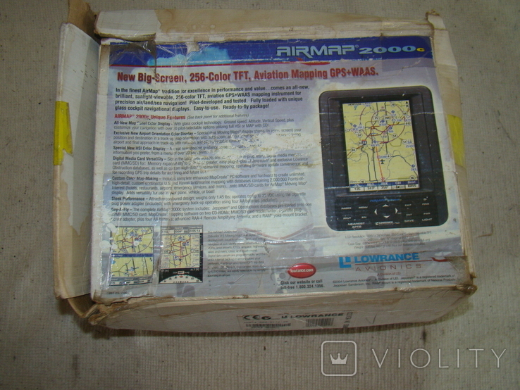 Авиационный GPS картплоттер AirMap 2000 С (121159412) - купить на Violity