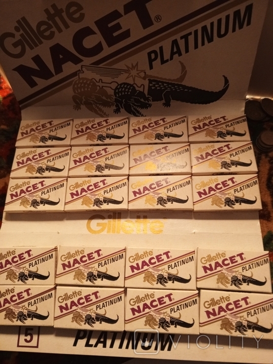Леза для бритв Gillette Nacet Platinum (121394320) - купити Violity