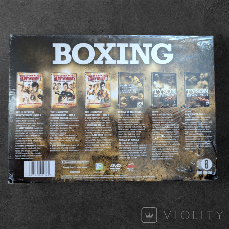 Новий запакований колекційний DVD-бокс-сет "BOXING", що складається з 6 ...