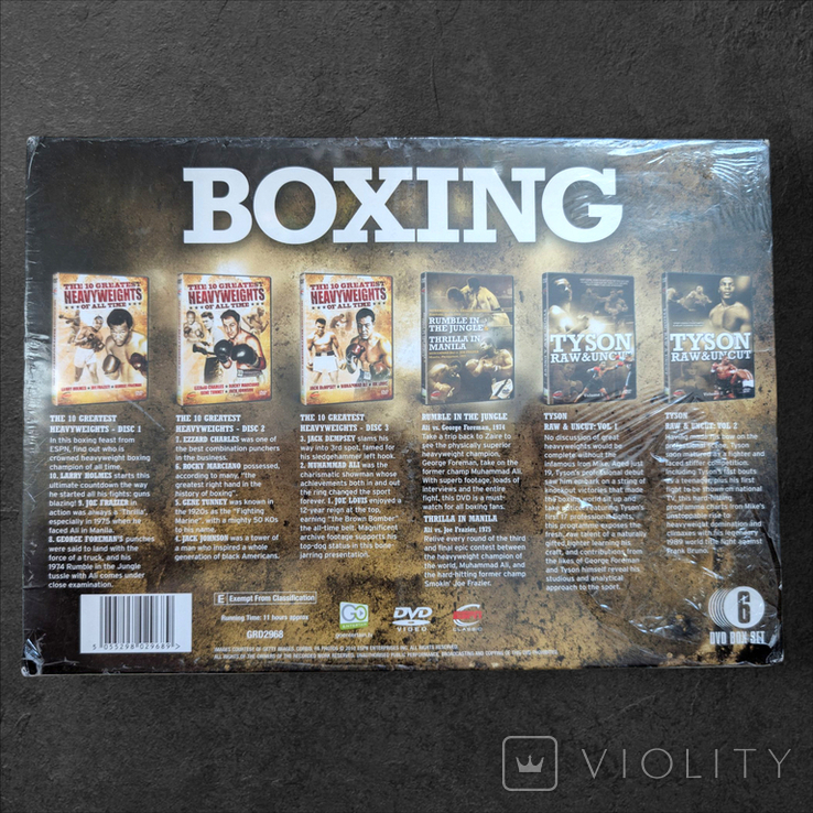 Новий запакований колекційний DVD-бокс-сет "BOXING", що складається з 6 ...