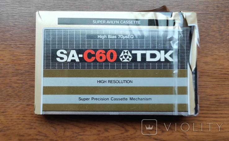 Аудіокасета TDK SA-C60 (121411054) - купить на Violity