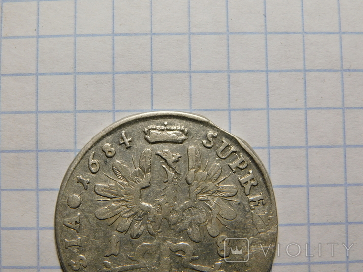 Орт 1684 рік Фрідріх Вільгельм Пруссія (121451438) - купити Violity