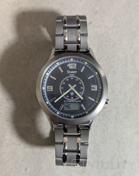 Годинник Stauer Atomic Titanium (121847753) - купити Violity