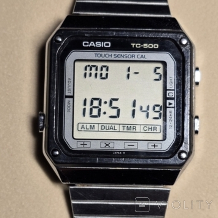 Годинник сенсорний Casio TC 500 Japan часы касио Касіо (122112935 ...
