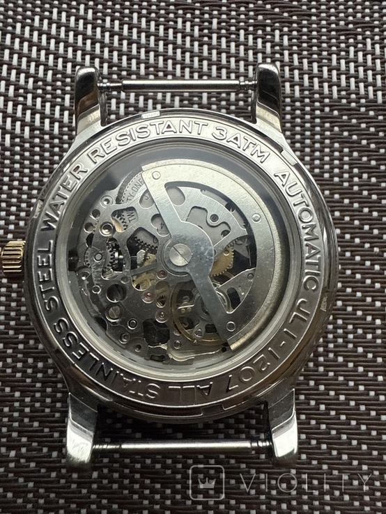 Часы годинник Jacques Lemans Automatic Open Heart Skeleton (123700811 ...