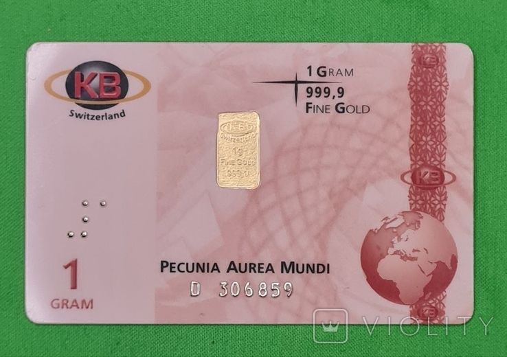 (2)Pecunia Aurea Mundi 1 g (123751594) - купити Violity