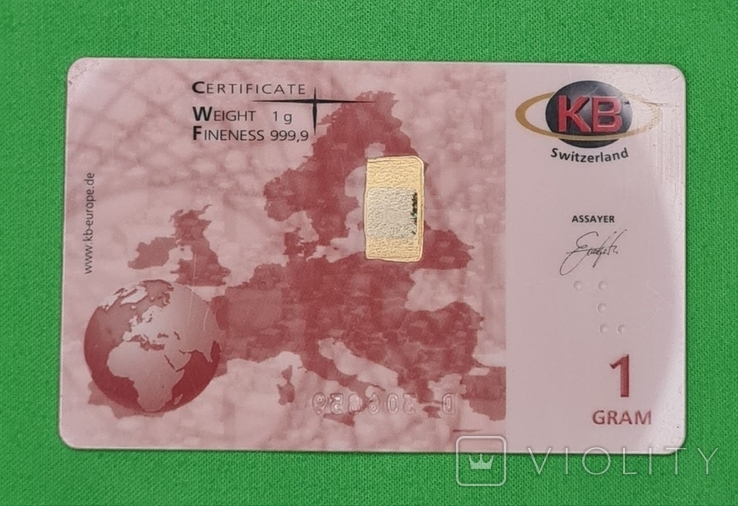 (2)Pecunia Aurea Mundi 1 g (123751594) - купити Violity