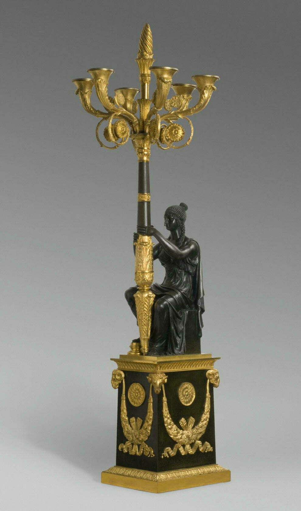 Philadelphia Museum of Art: candelabra by European masters
